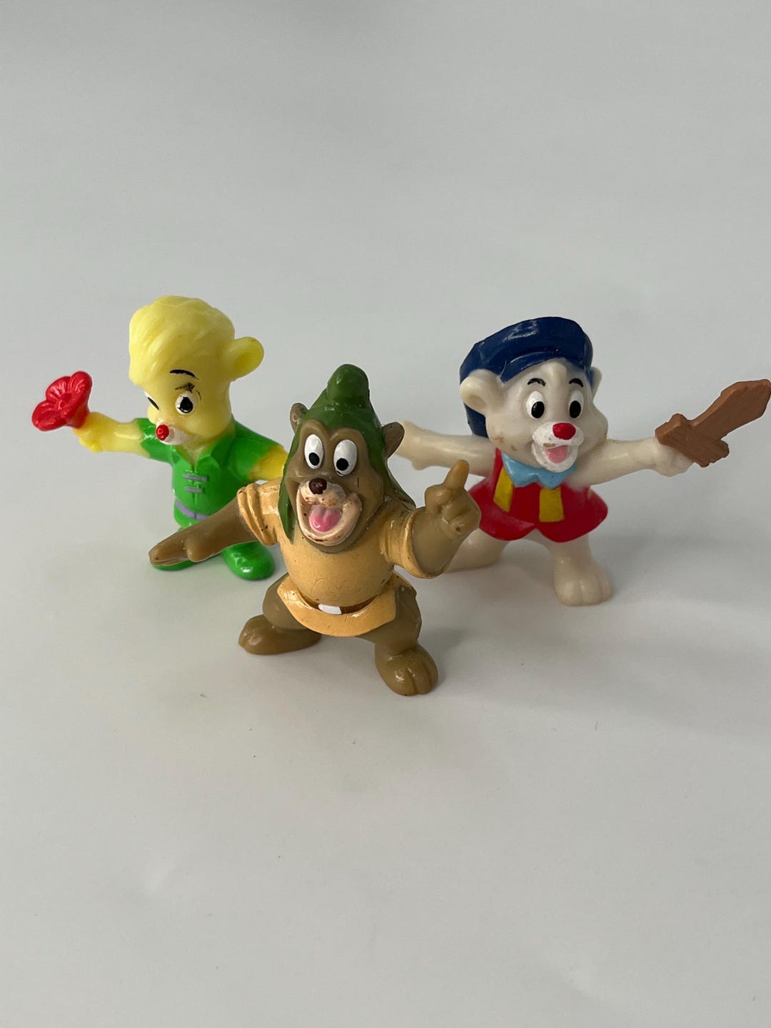Vintage 1991 Kellogg's GUMMI BEARS Figure PVC Toys Set 3 Figurines - Etsy