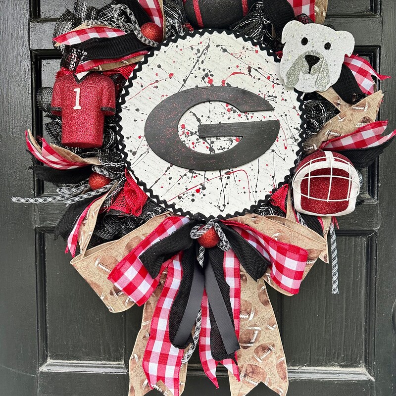 Uga Wreath - Etsy