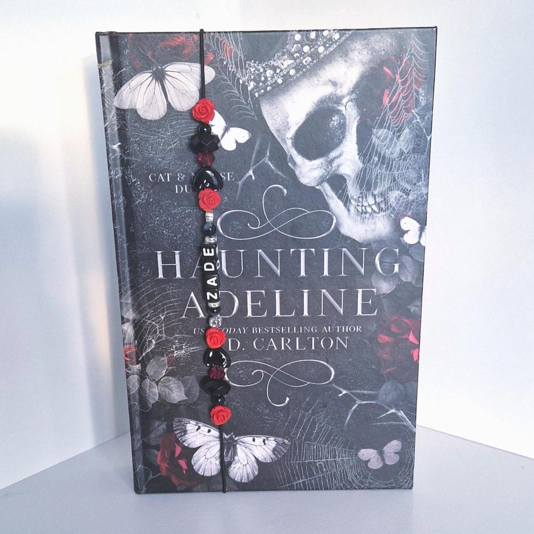 Zade Gothic Bookmark Dark Romance Accessory Inspired by Haunting ...