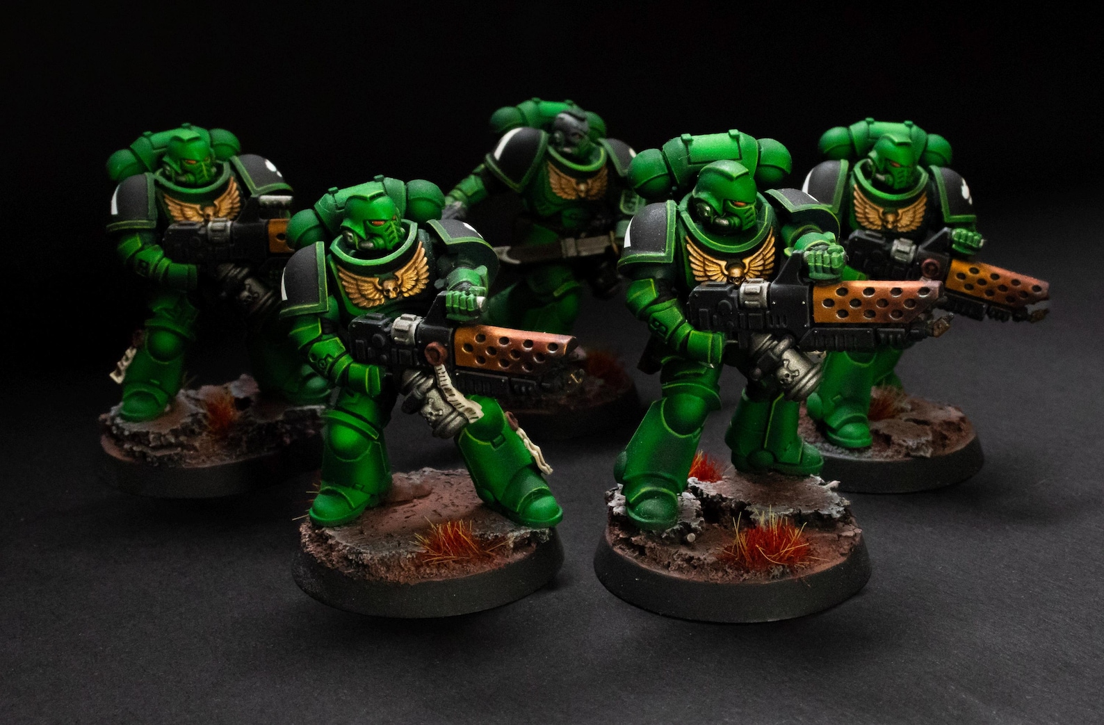 Infernus Squad - Salamanders W40K - Etsy