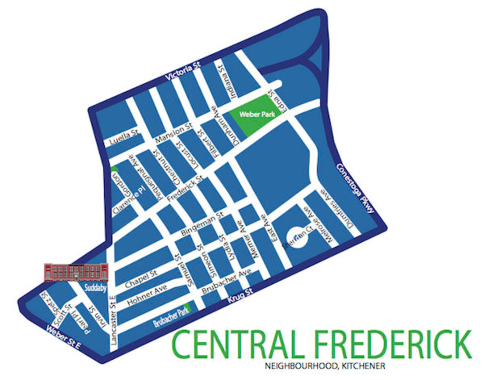 Typographic Map of the Westmount Neighbourhood in - Etsy