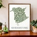 Typographic Map of Provincial Parks in PEI | Prince Edward Island Parks ...