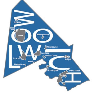Typographic Map of St. Jacobs, Ontario | Waterloo Region Town Map Print ...