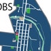 Typographic Map of St. Jacobs, Ontario | Waterloo Region Town Map Print ...