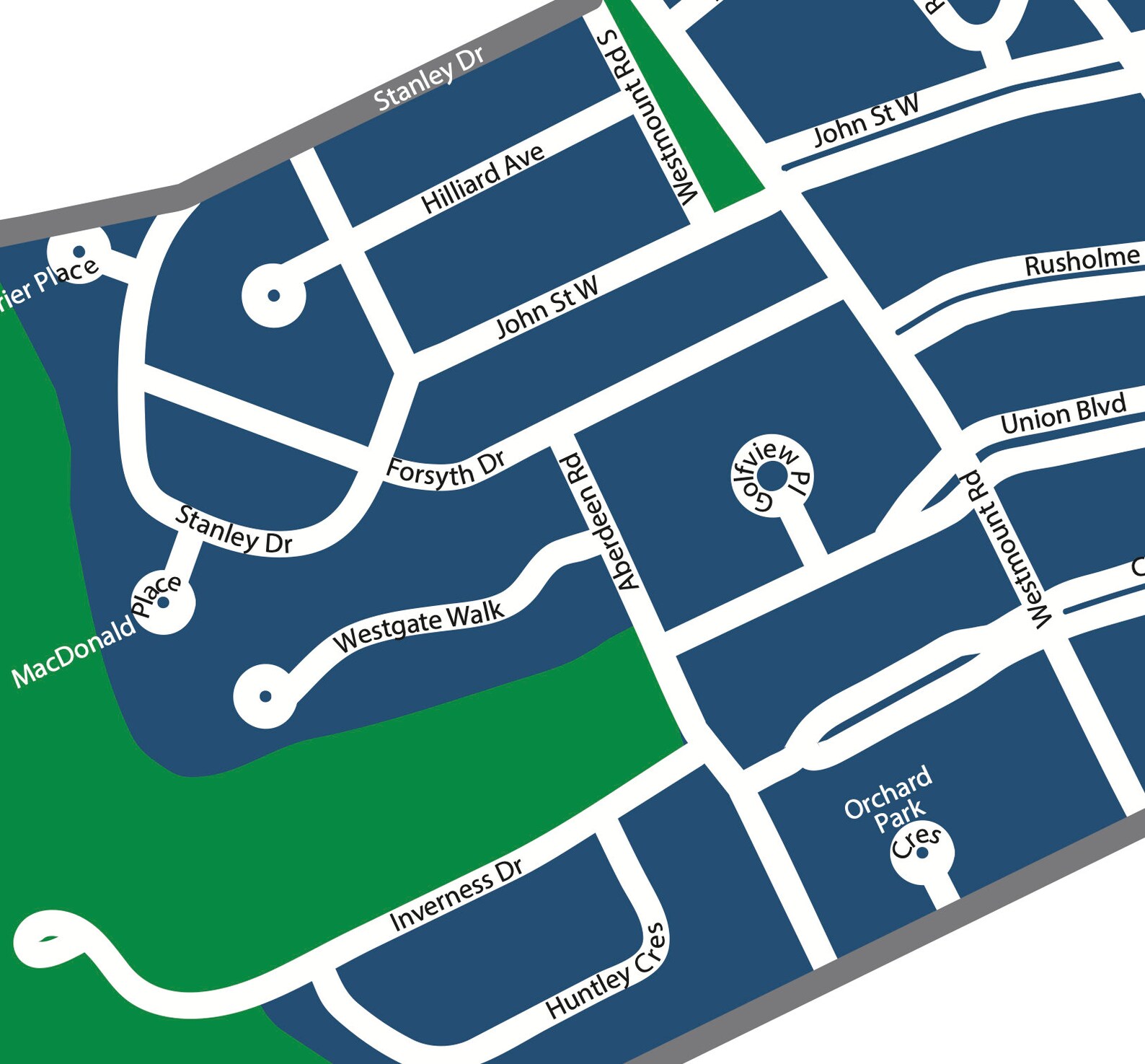 Typographic Map of the Westmount Neighbourhood in - Etsy