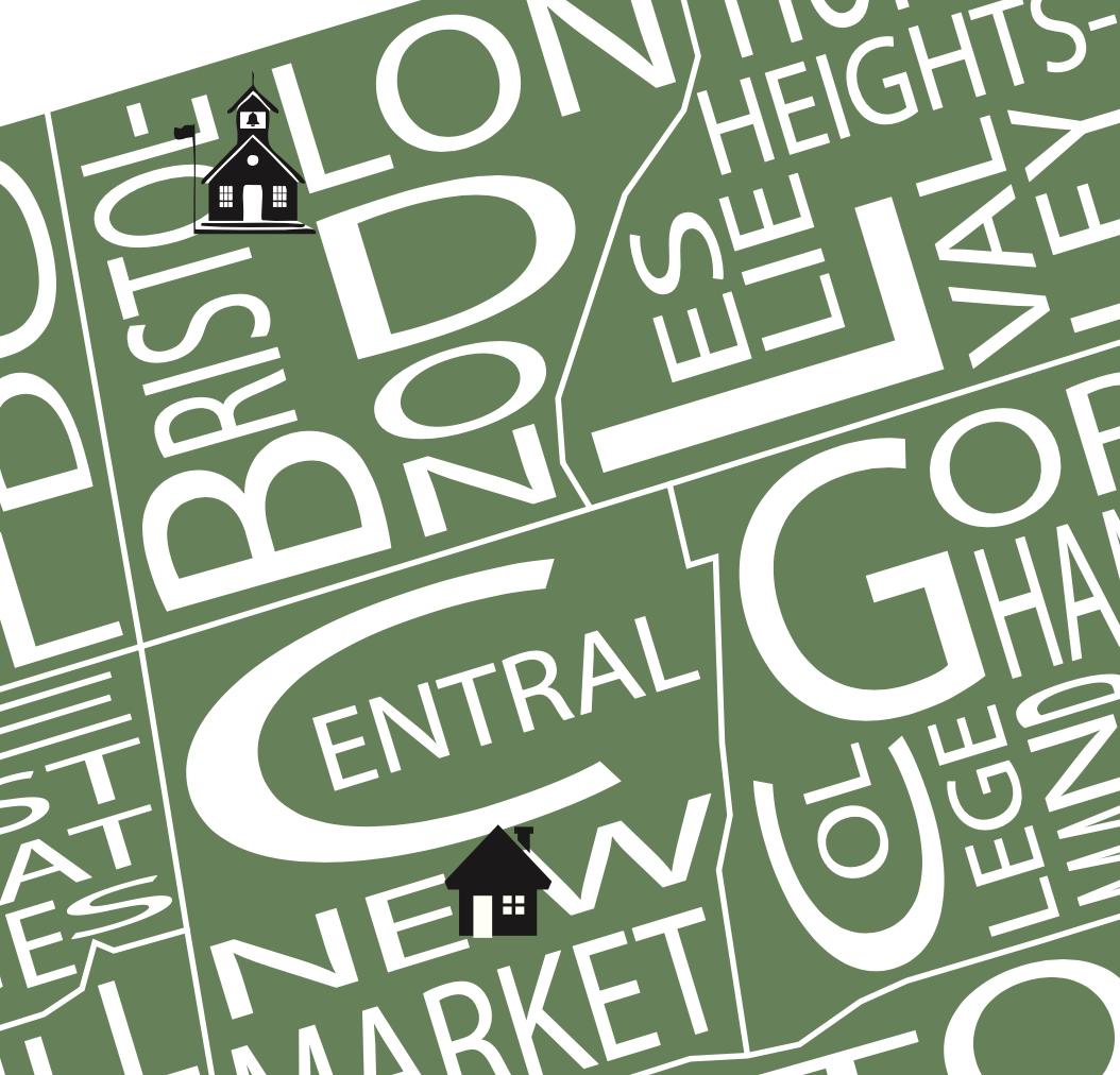 Typographic Map of Newmarket | Neighbourhood Map Art | City Map Print ...