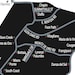 Typographic Map of Temecula Valley, California With Wineries Wineries ...