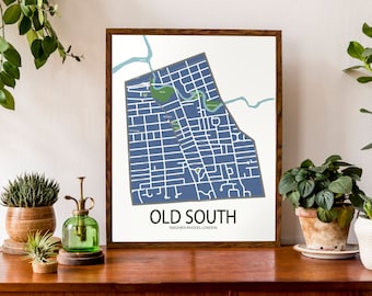 Wortley Village Map - Etsy