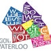 Typographic Map of Wellesley | Ontario Map Art | City Map Print ...