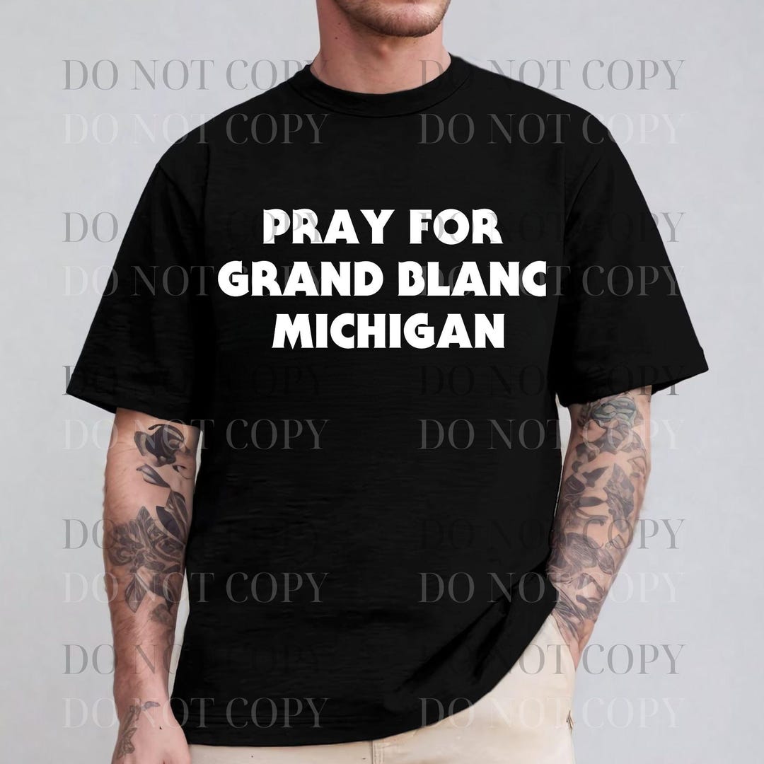 Pray for Grand Blanc Michigan Png, Michigan Church Svg, Pray for ...