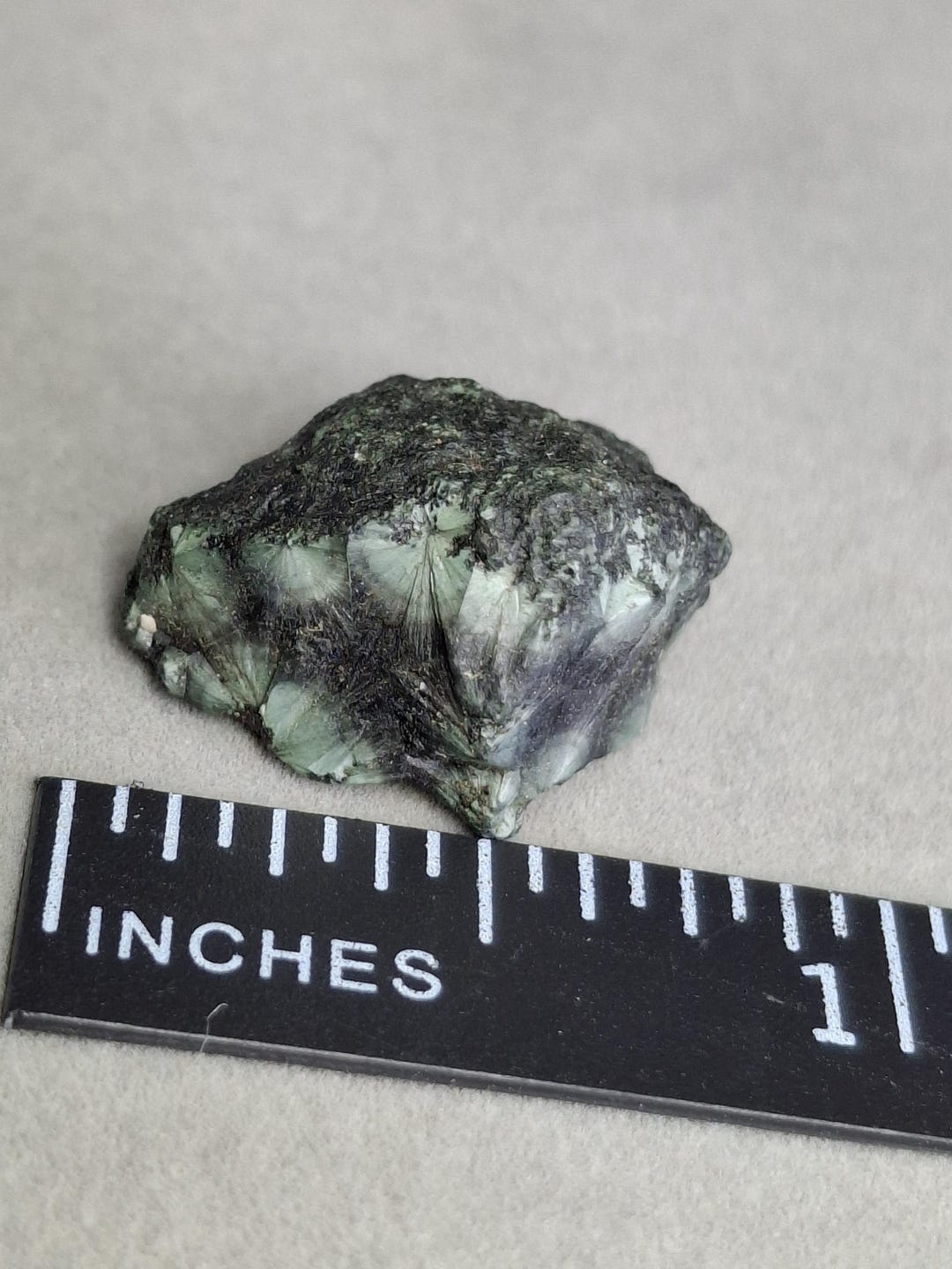 Big Bright !! Beautiful- Isle Royale Greenstone 4g Rough Raw Nodule ...
