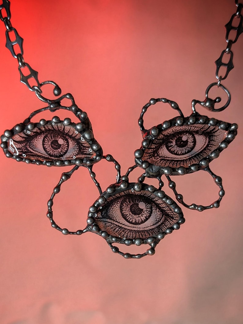 Third Eye Statement Necklace - Etsy