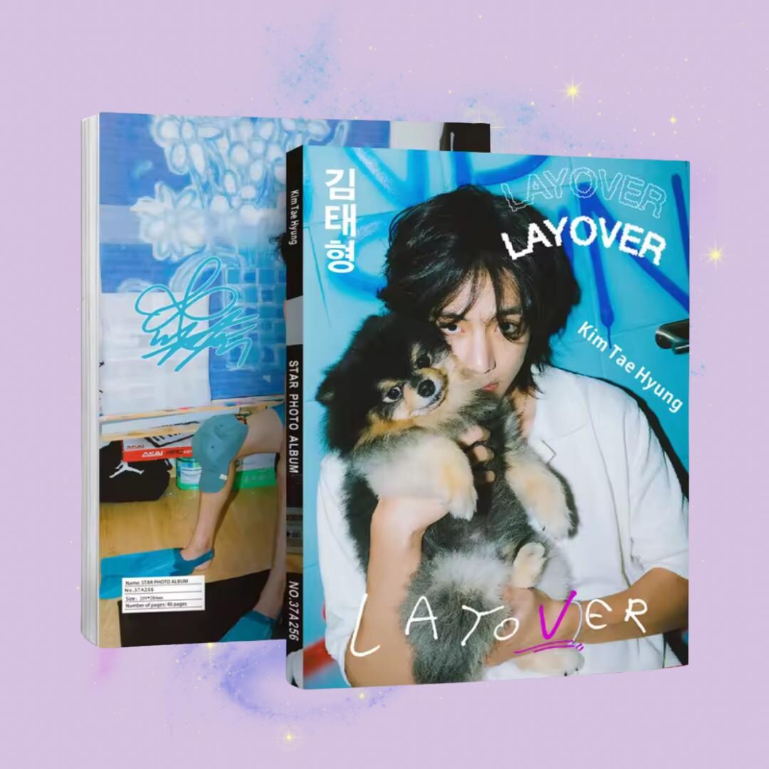 BTS V Kim Taehyung Photobook, Unofficial Kpop Army Gift - Etsy