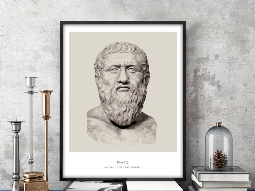 Portrait of Plato - Philosophy Wall Art - Plato Bust Photo - Plato Art ...