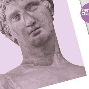 Adonis - Portrait of Adonis - Greek Mythology - Bust Art Print - Modern ...