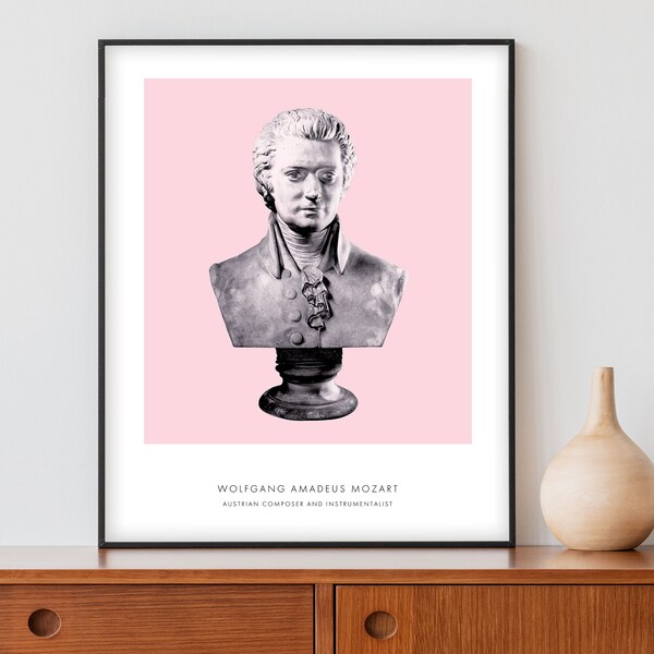 Mozart Bust - Etsy