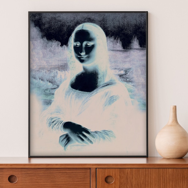 Mona Lisa Reproduction Poster Etsy