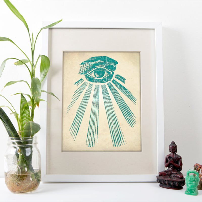 All Seeing Eye Art - Etsy