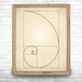 Fibonacci Spiral Art Print Fibonacci Sequence Mathematics - Etsy