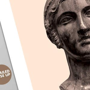 Sappho Art Print - Portrait of Sappho - Modern Home Decor - Sappho of ...