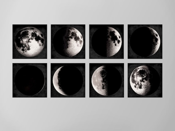8 Moon Phases In Order