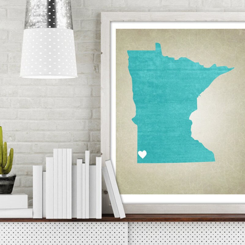 Custom State Map - Etsy
