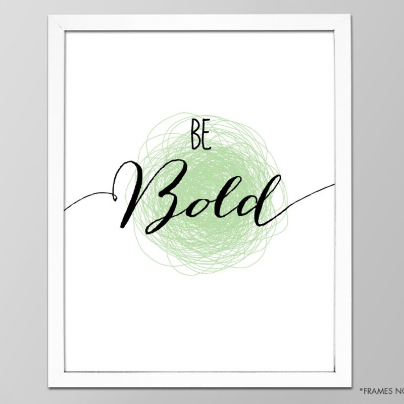 Be bold - Etsy