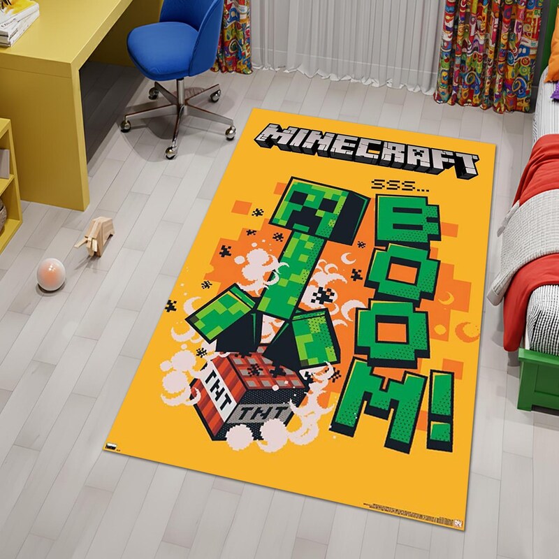Minecrafts Rug - Etsy