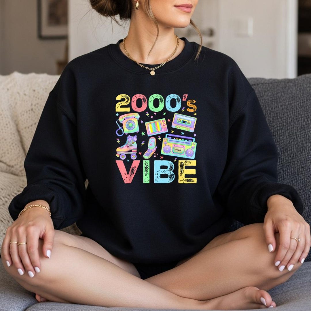 2000s Vibe 2000s Vintage Style 2000s Retro Party Sublimation PNG ...