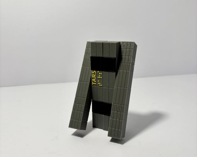 Interstellar Movie - TARS. CASE. & KIPP Robot Custom Model Figure 3D ...