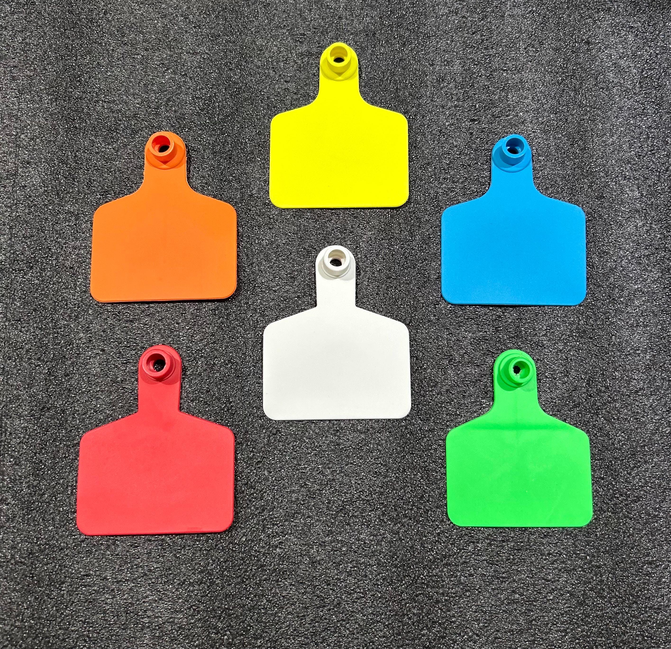 Custom Laser Engraved Cattle Ear Tag Pigs Sheep Goats - Small - Etsy