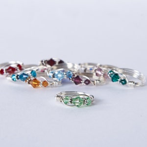 August Birthstone Ring: Handmade Sterling Silver August - Etsy