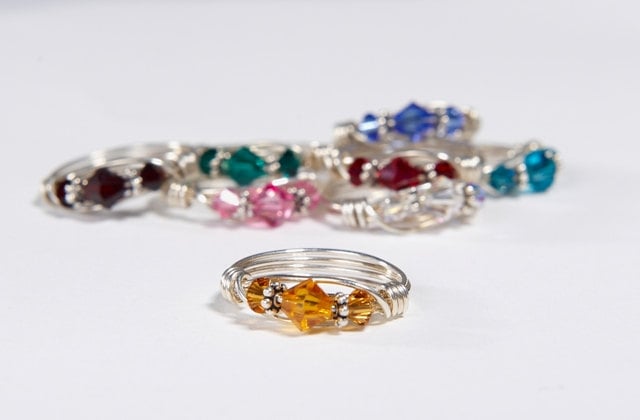 November Birthstone Ring: Handmade Sterling Silver November | Etsy