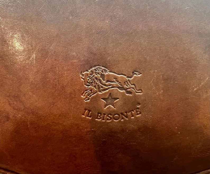 Vintage Il Bisonte Italian Leather Crossbody Bag - Etsy