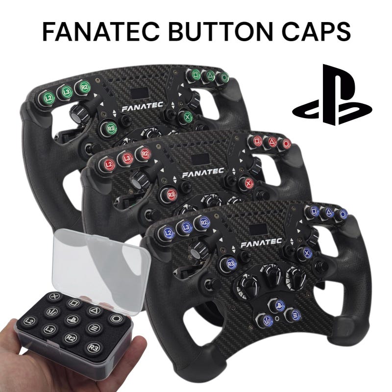 Sim Racing Button Cap - Etsy