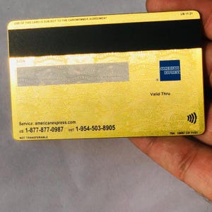 24K Gold Collectible Centurion Metal Card: American Express Novelty ...