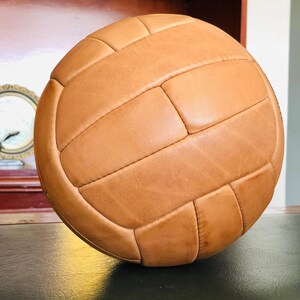 1958 FIFA World Cup Leather Soccer Ball: Vintage Tournament Style - Etsy