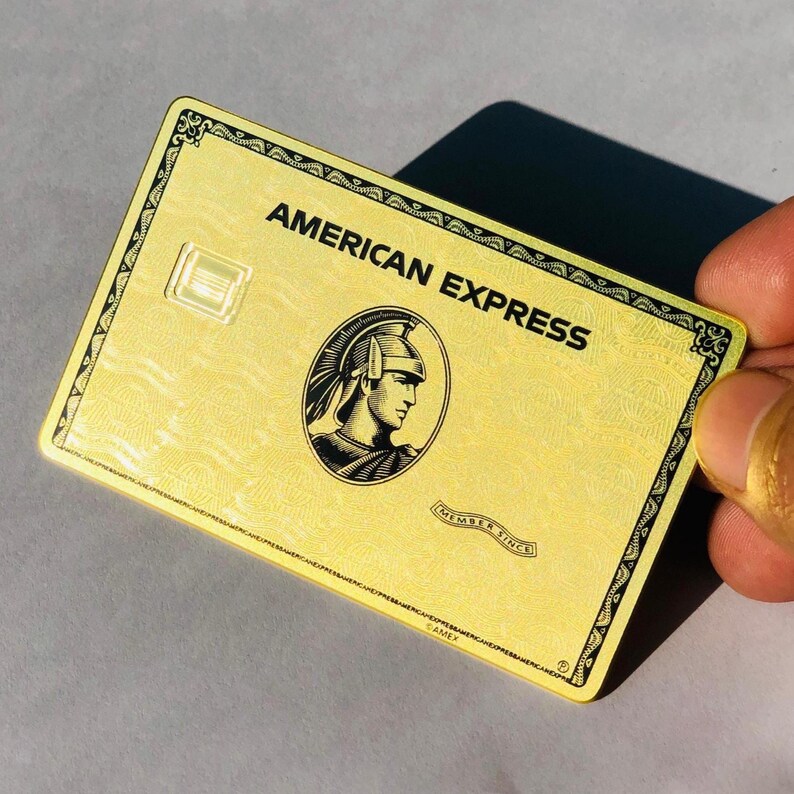 24K Gold Collectible Centurion Metal Card: American-express AMEX ...