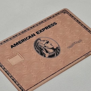 24K Gold Collectible Centurion Metal Card: American Express Novelty ...