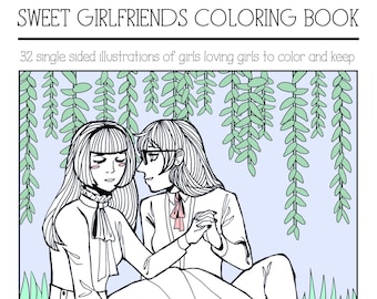 Lesbian Coloring | Etsy