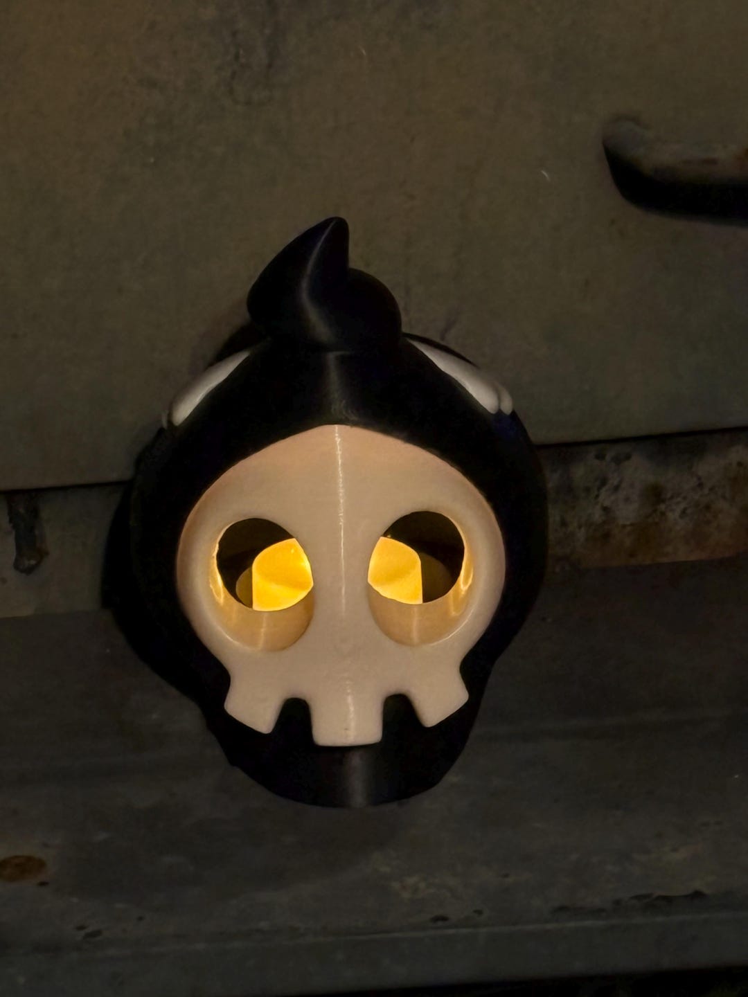 Duskull Jack O Lantern Halloween Decoration With Tea Light And Mystery