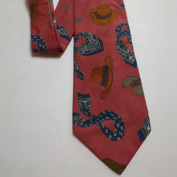 Western Necktie - Etsy