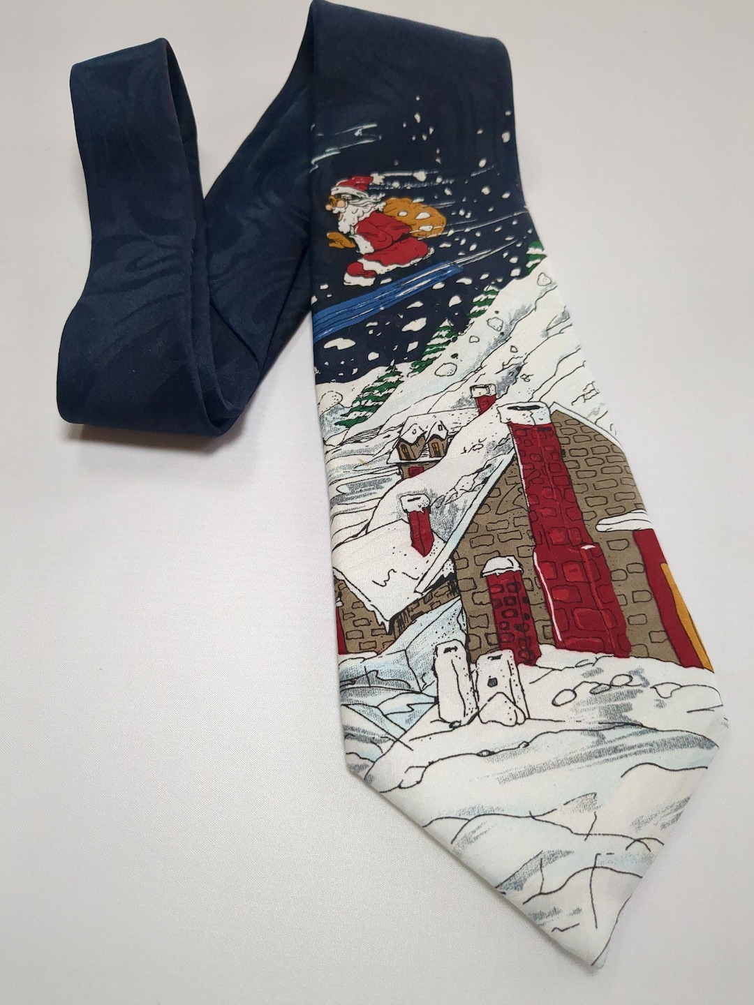 Snowboarding Santa Delivering His Toys to All Those Good Boys and Girls ...