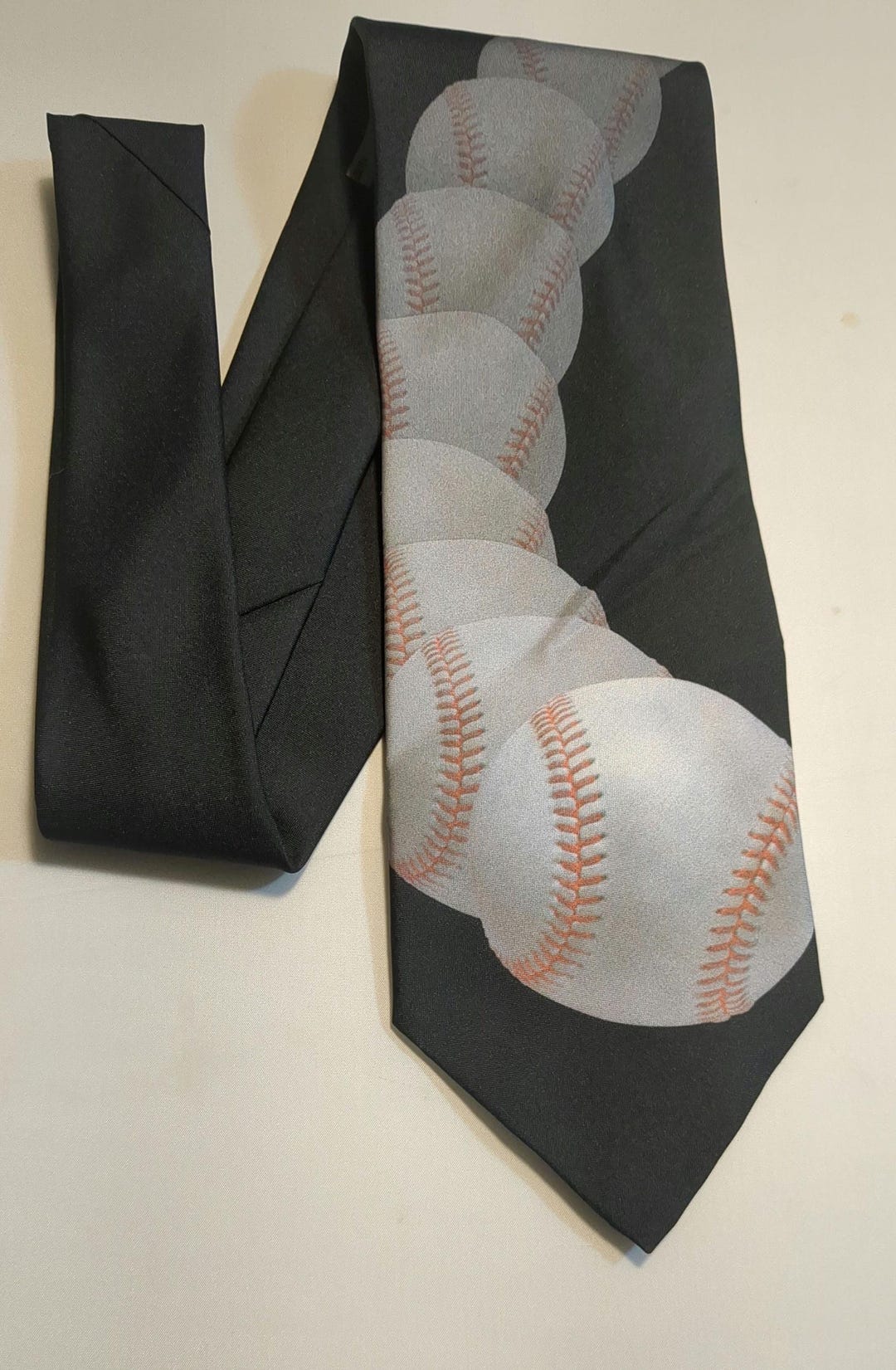 Baseball Pitch Flying Right at You Men's Neckties - Etsy