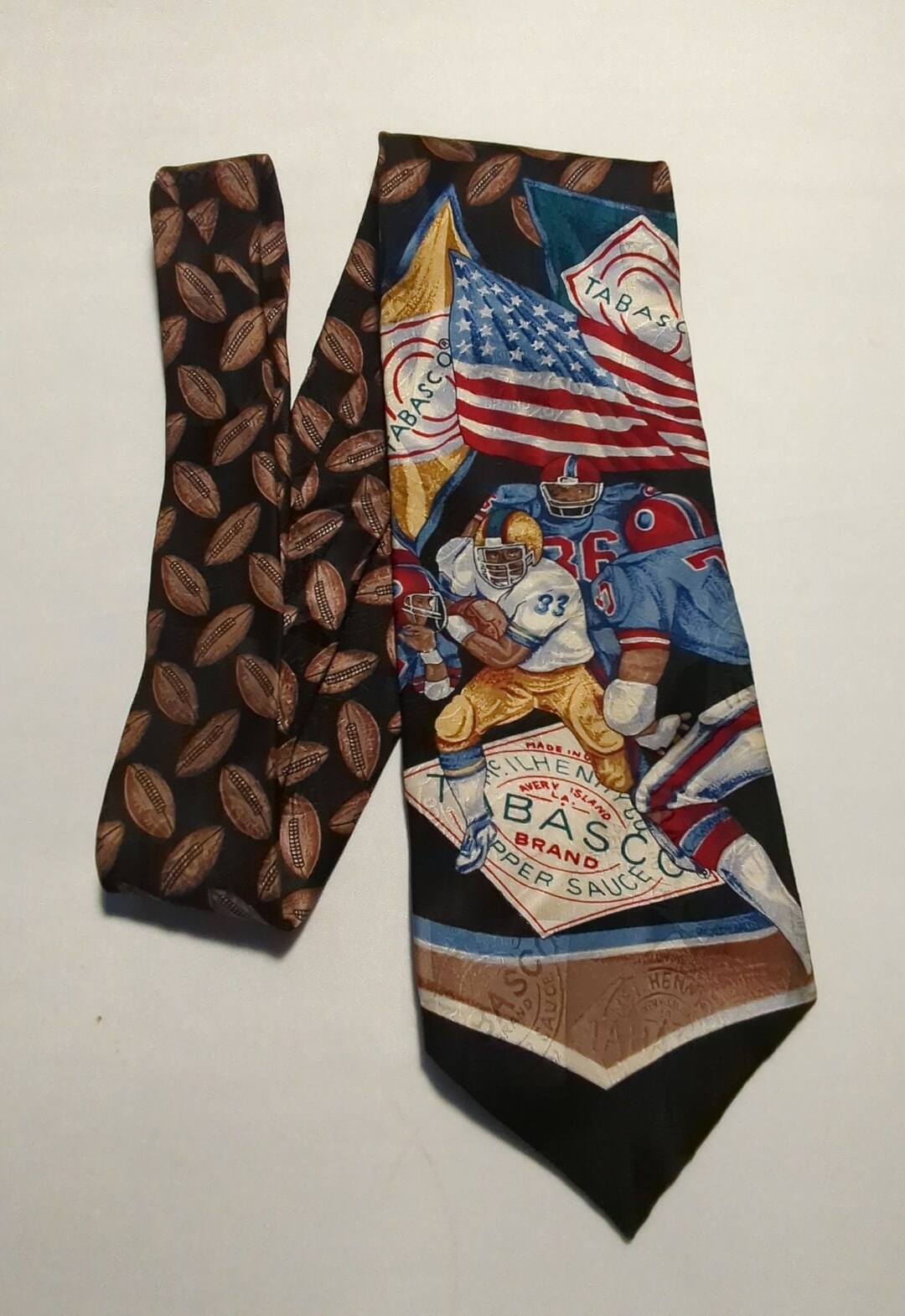 Tabasco Novelty Print Men's Tie and Hot Sauce Mcilhenny County Tabasco ...