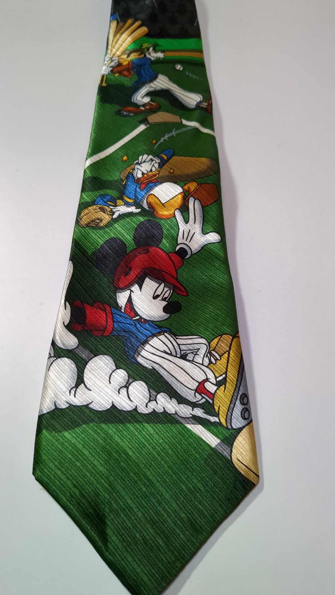 Disney Mickey Goofy Donald Baseball Tie Men's Ties Neckties - Etsy
