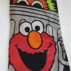Elmo Oscar the Grouch Sesame Street Tie Men's Ties Neckties - Etsy