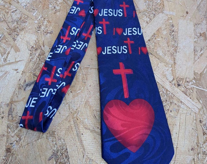 Religious Christian Jesus Cross Men's Ties Neckties - Etsy
