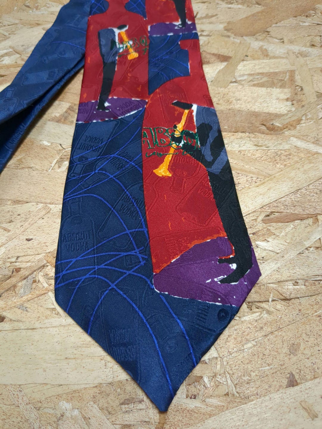 Absolut Jazz Vodka Tie Horn Player Men's Ties Neckties - Etsy