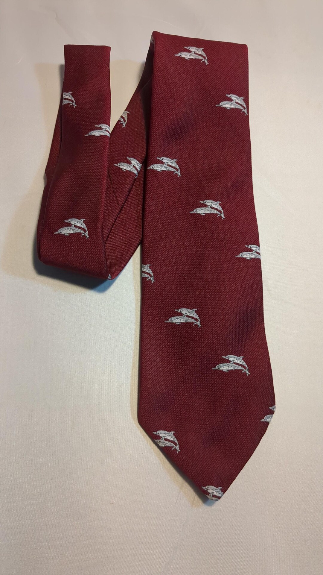 Red Dolphin Country Clubs Tie Men's Ties Neckties - Etsy